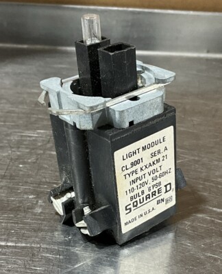 Square D Cl.9001 Ser. A Light Module - Type Kxakm 21 - 110/120V / 50-60 ...