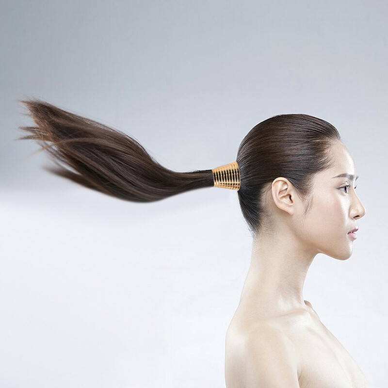 1PC Hairband Cone Women Hair Accessories Scrunchy Punk Ponytail Holder ...