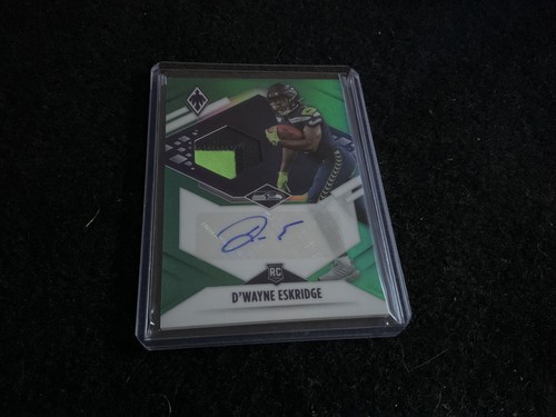 2021 NFL Phoenix Dwayne Eskridge Seahawks Rookie Photo Shoot RPA Auto ...