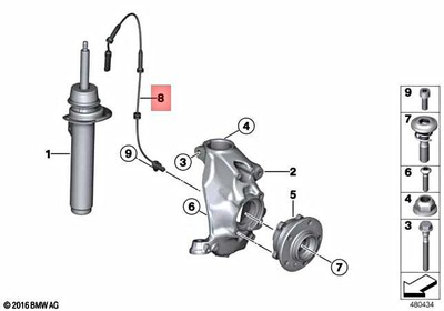 Genuine BMW F20 F21 F22 F23 F30 F31 F32 Dxc Pulse Generator Front ...