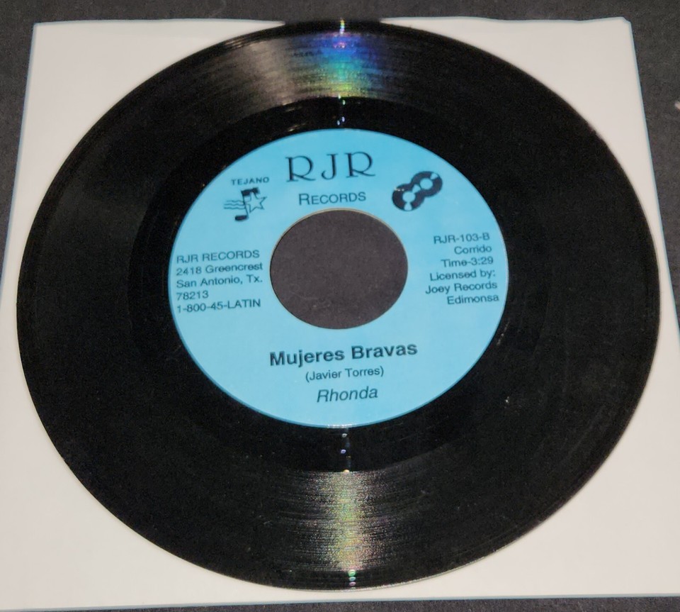45 RHONDA A QUIEN LE DAN PAN/MUJERES BRAVAS RJR RJR-103 CHARANGA ...