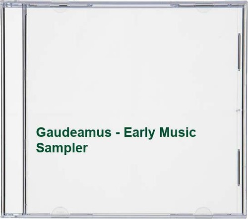 Gaudeamus - Early Music Sampler - CD XIVG FREE Shipping | eBay.de