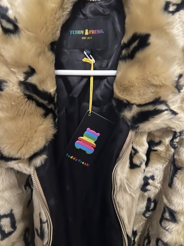 Teddy Fresh Faux Fur Jacquard Jacket Brand New with Tags XXL | eBay