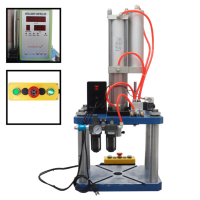 11023LB Pneumatic Punch Press Machine w/ Display Controller for Sheet ...