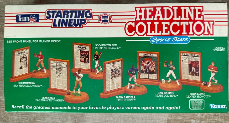 1991-1992 Various NFL Starting Lineup Headline Collection | eBay
