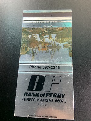 Vintage Matchbook: “Bank Of Perry” Perry, Kansas | eBay