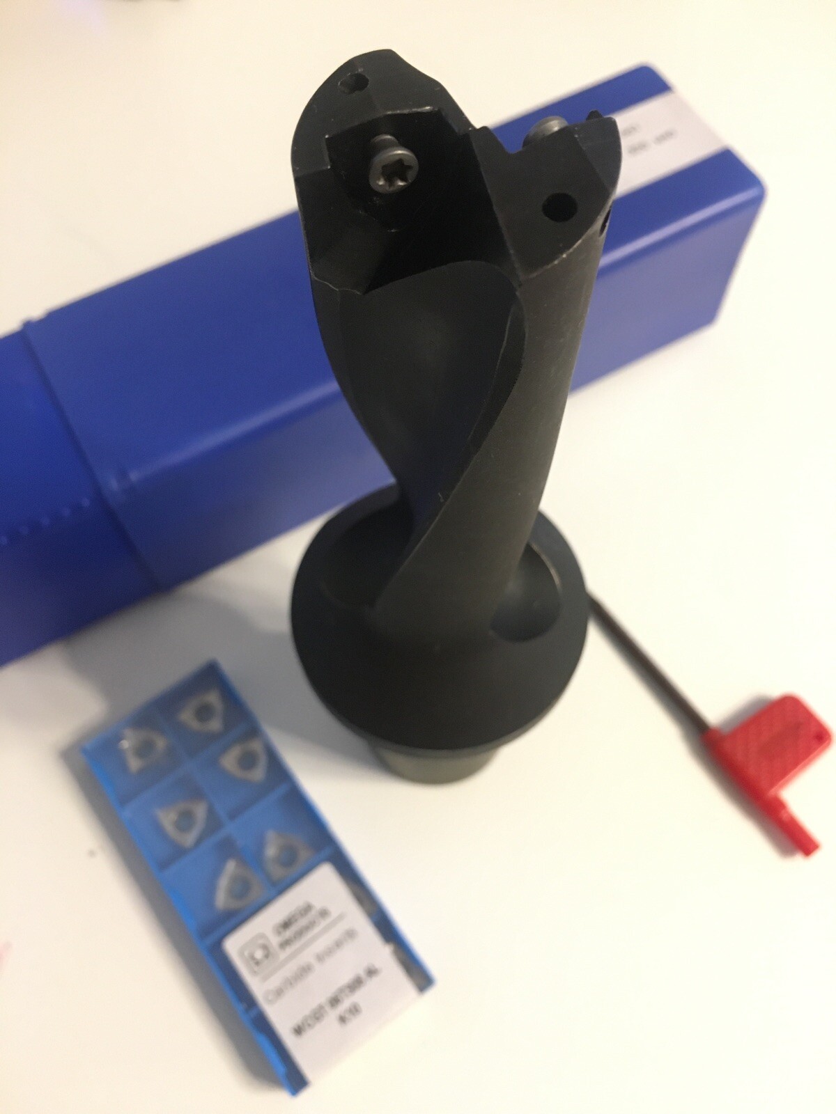 32mm U Drill Omega Products Tool UD30.WC06.320.W40 + WCGT 06T308 AL K10 ...