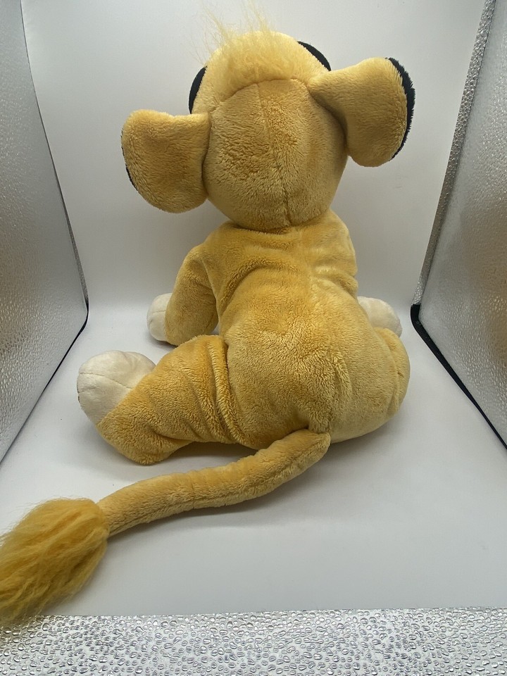 DISNEY STORE - THE LION KING - SIMBA - PLUSH TOY 17” - MEDIUM - STUFFED ...