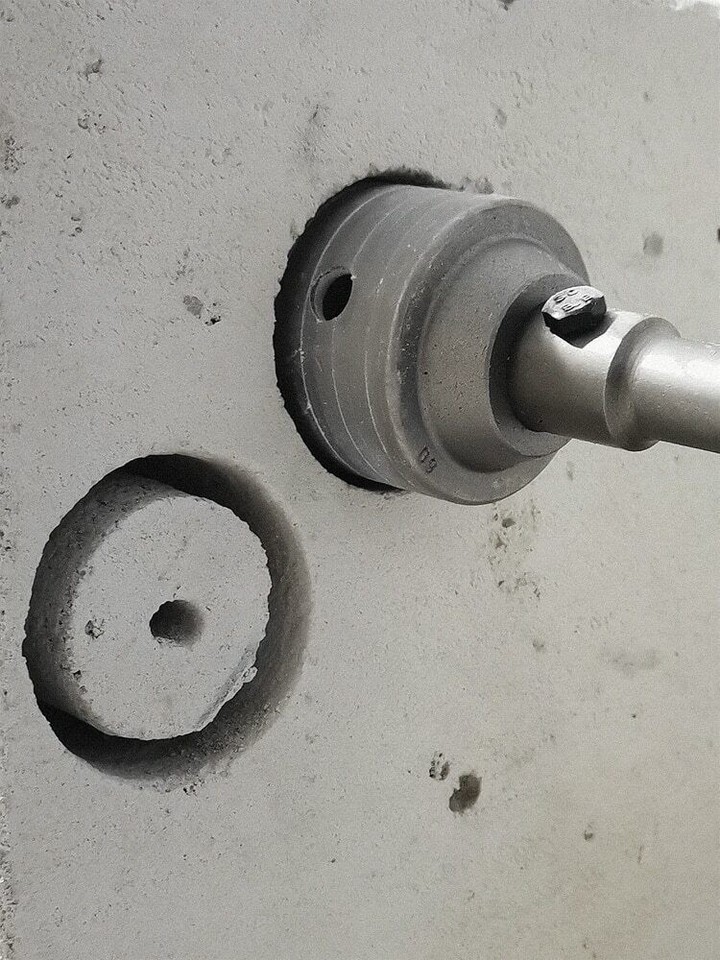 30-160mm Concrete Hole Saw SDS Plus Wall Hole Cutter Cement Stone Drill ...