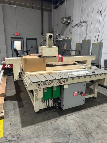 axyz 6010 cnc router - 70" by 120" working, removed from service. | eBay