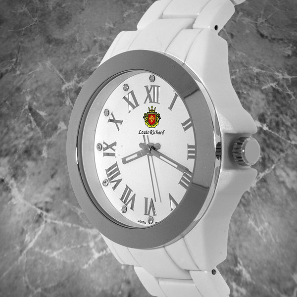 Louis Richard Kensing Ladies Watch WHITE / MSRP $665.00 S2 | eBay