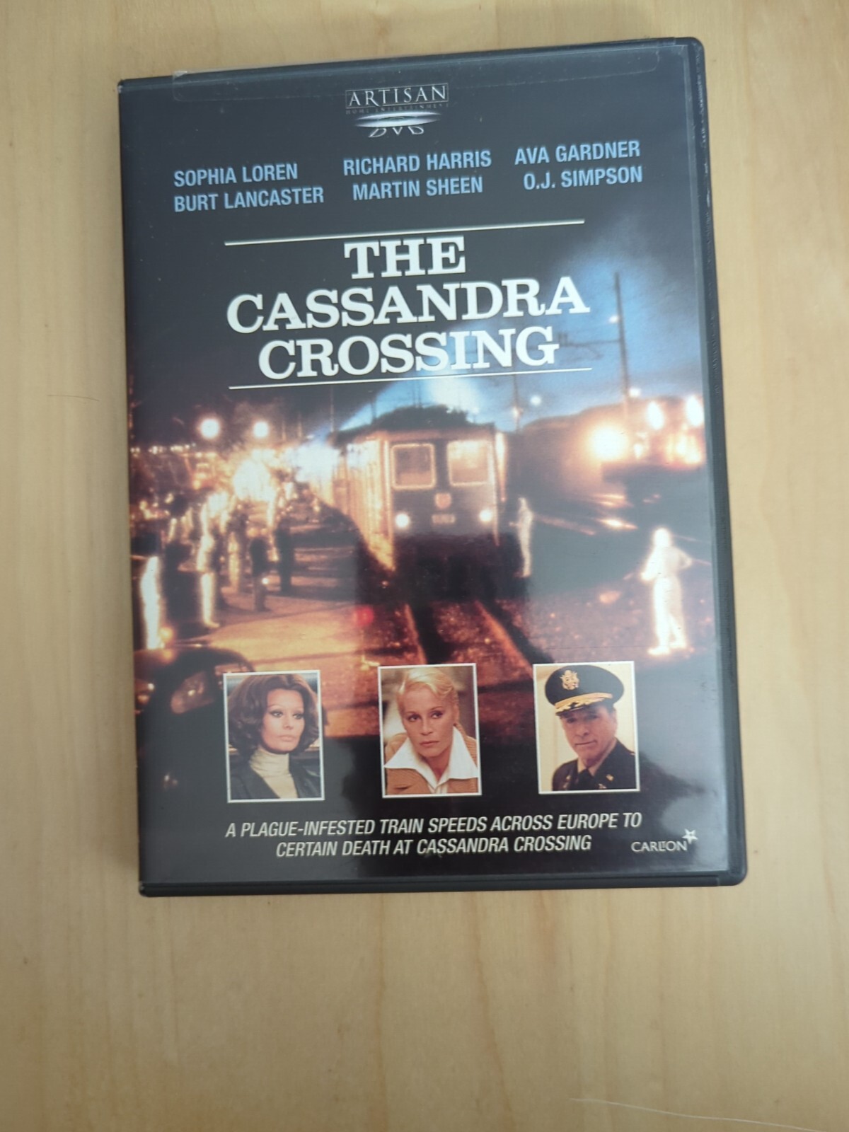 The Cassandra Crossing - Sophia Loren, Burt Lancaster, OJ Simpson - DVD ...