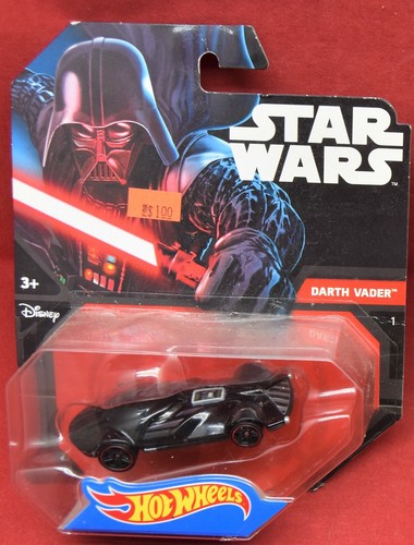 New Sealed Hot Wheels Star Wars Black Darth Vader Muscle die cast car ...
