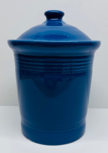 Fiestaware Small Lapis Blue Canister 1 Quart - Excellent | eBay