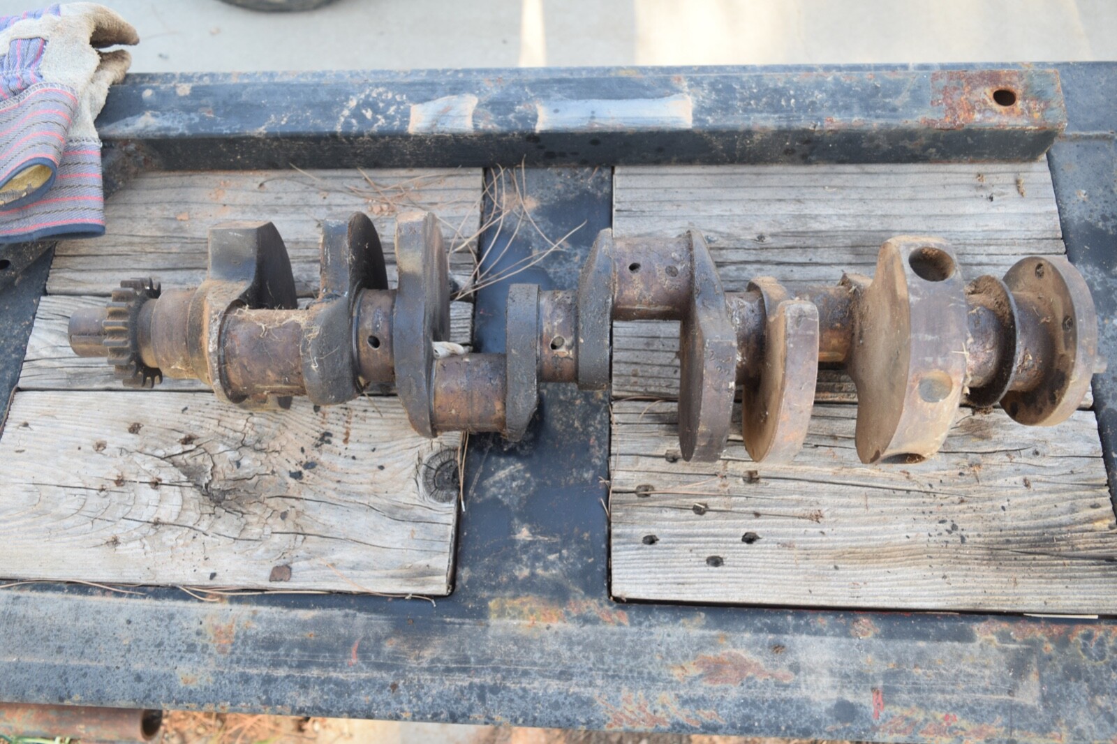 SBC 265 Crankshaft, forged #3836266, Rare | eBay