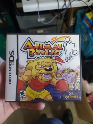 Animal Boxing (Nintendo DS NDS, 2008) COMPLETE CIB Authentic Tested ...