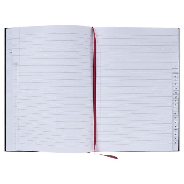 A4 Index Notebook Hardback A-Z Index Tabbed Phone Address Notebook Pad ...