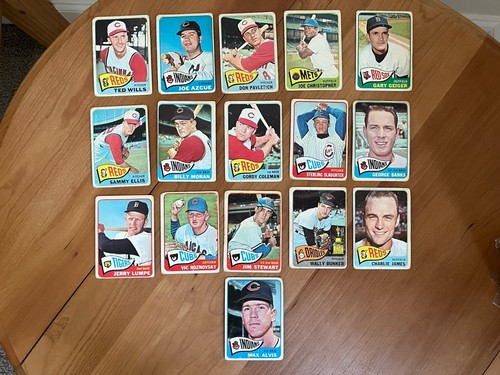 1965 Topps Baseball Lot 16 Different 8 High # Cards Low Grade lot | eBay