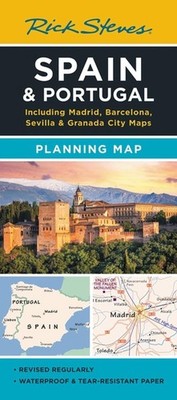 Rick Steves Spain & Portugal Planning Map: Including Madrid, Barcelona ...