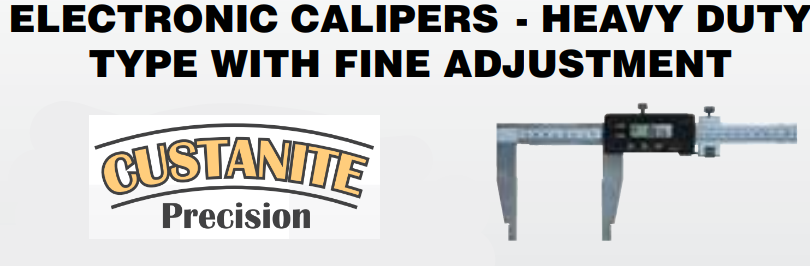 24"/600MM ELECTRONIC CALIPER HVY DUTY TY FINE ADJ ITEM NUMBER PR7255600 ...