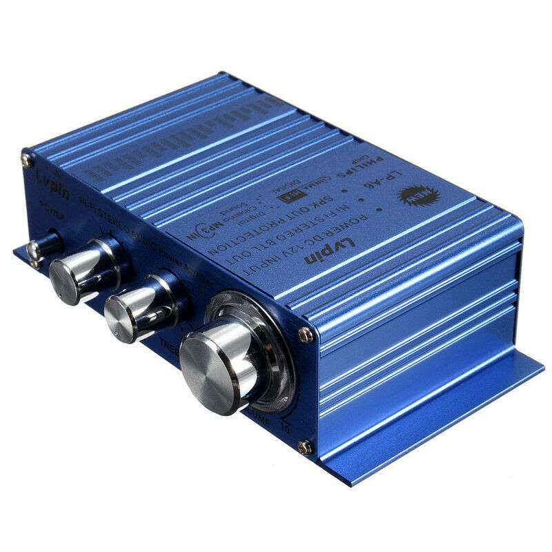 Mini 180W + 180W 2CH 12V Small Stereo Audio High Power Car Amplifier ...
