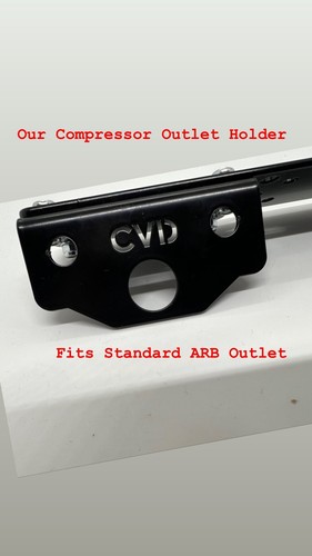 ARB Air Compressor Outlet Mounting Bracket - 12V Universal Coupling 4x4 ...