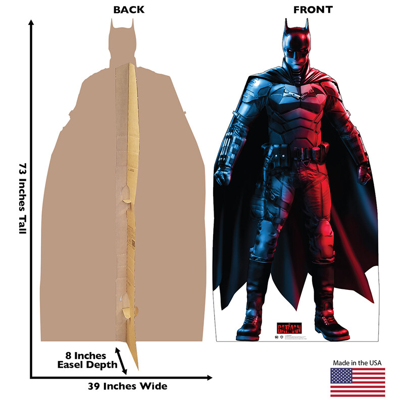 BATMAN Lifesize "The Batman" CARDBOARD CUTOUT Standup Standee Robert ...