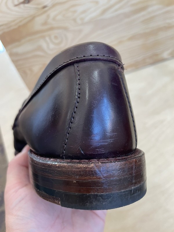 Alden D9220 Color 8 Shell Cordovan LHS / Penny Loafer | Alden Model Project