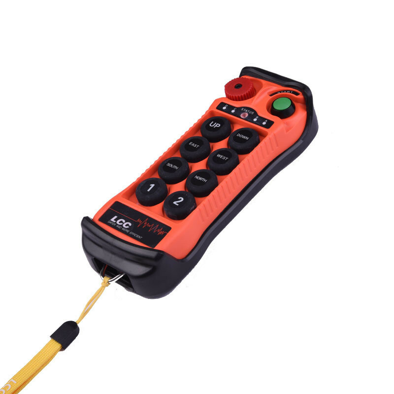 8 Button Hoist Crane Industrial Wireless Remote Control for Mine ...