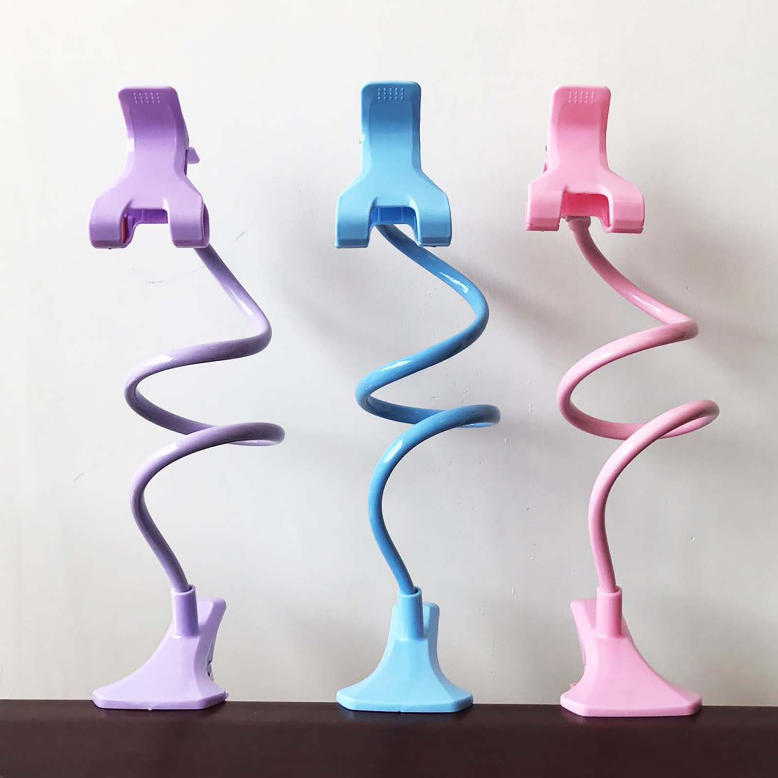 Phone Rack Anti-scratch Universal Table Bed Mobile Phone Clip Holder ...