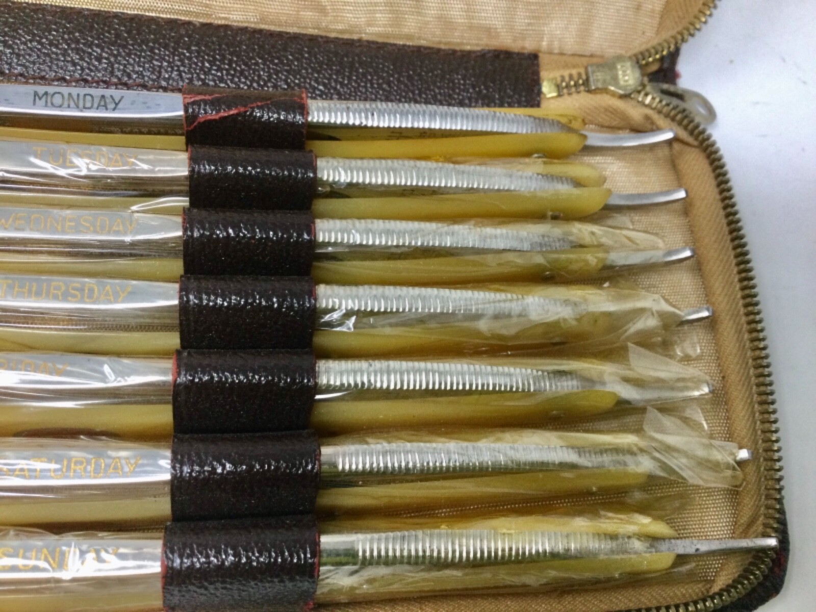 ED. WUSTHOF SOLINGEN DREIZACK STANDARD 5/8 STRAIGHT RAZOR 1933 7 DAY ...