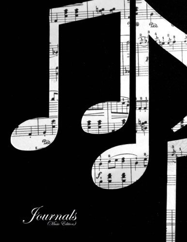 JOURNALS MUSIC: CLASSIC "LINED PAGE" MUSIC COVER JOURNAL By Matthew ...