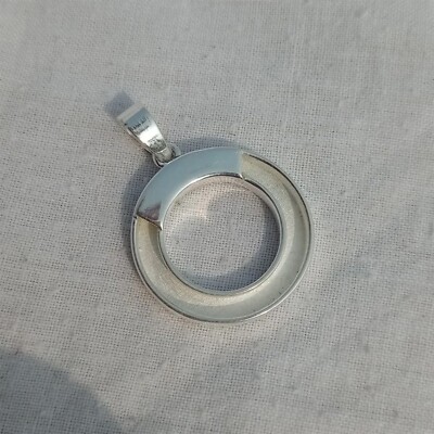 22 MM round horse hair pendant blanks, resin pendant blanks ,memorial ...