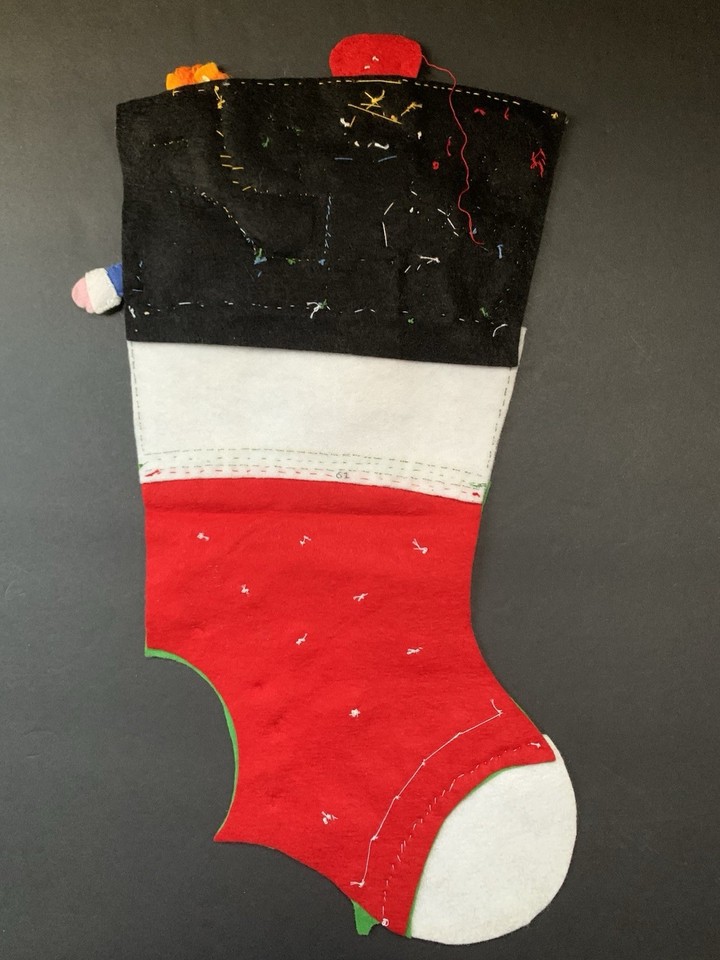 Vintage Bucilla Stocking Stuffers Christmas Stocking 1978 Incomplete ...