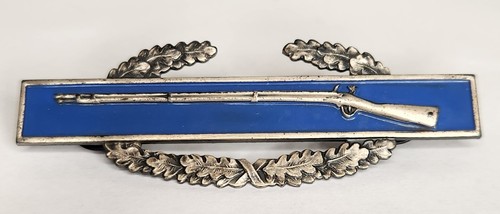 US Army WWII Combat Infantry Badge (CIB), Pin Back, Mark Sterling | eBay