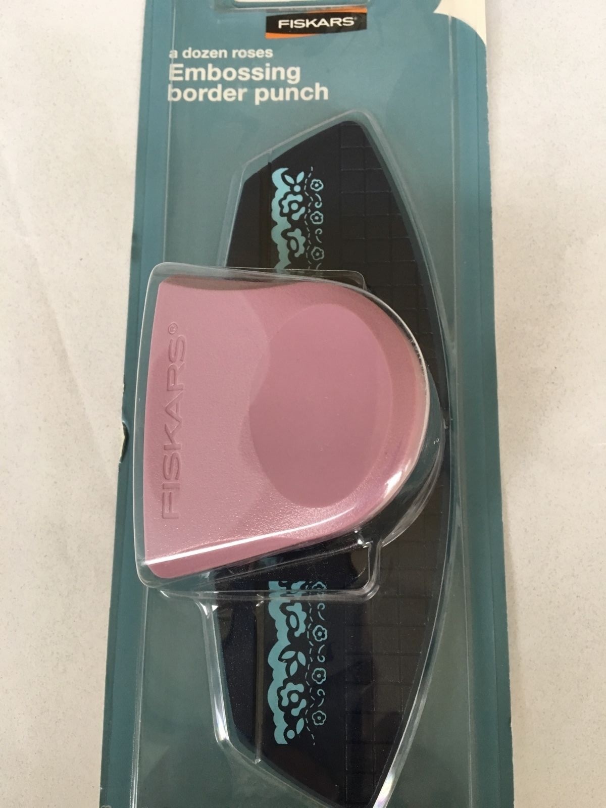 Fiskars Embossing Border Punch - A Dozen Roses - 12-6831 - NEW | eBay