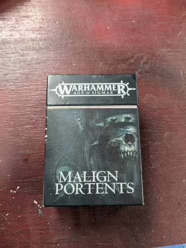 Malign Portents Card Deck Warhammer Age Of Sigmar Games Workshop | eBay