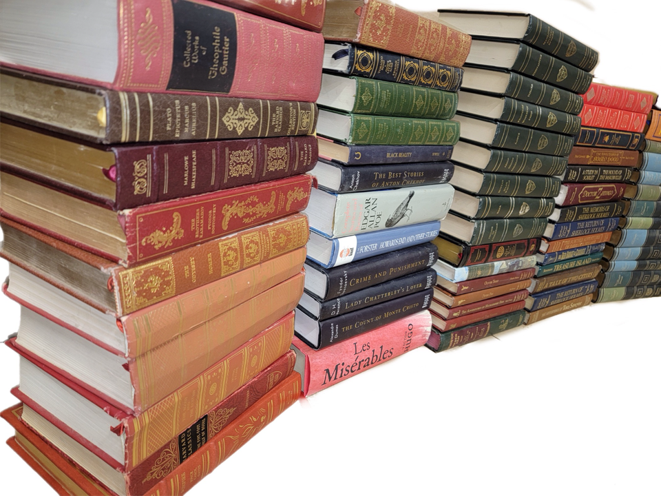 Lot of 10 Harvard Classics International Collector Franklin Great Books ...