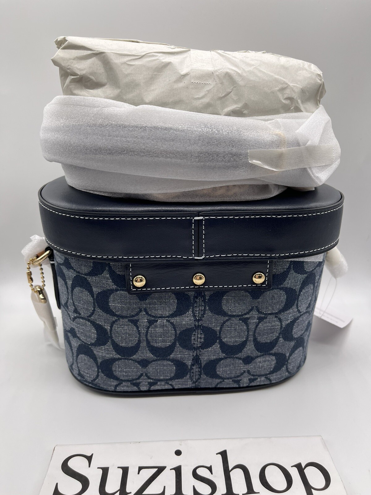 Coach Kay crossbody in signature chambray gold denim multi style C8165 ...