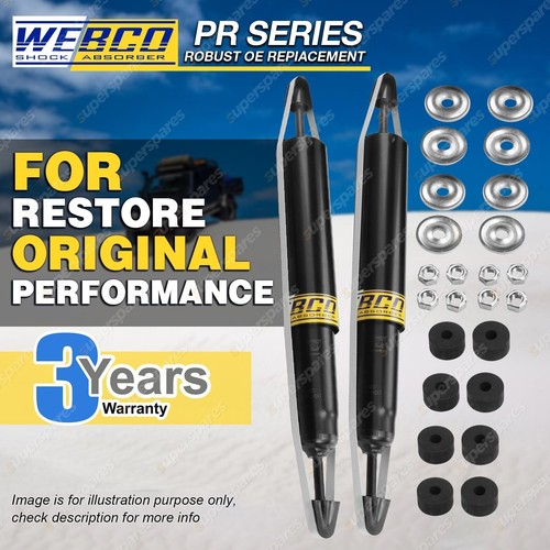 Pair Rear Webco Pro Shock Absorbers for FORD CORTINA TE TF Sedan S ...