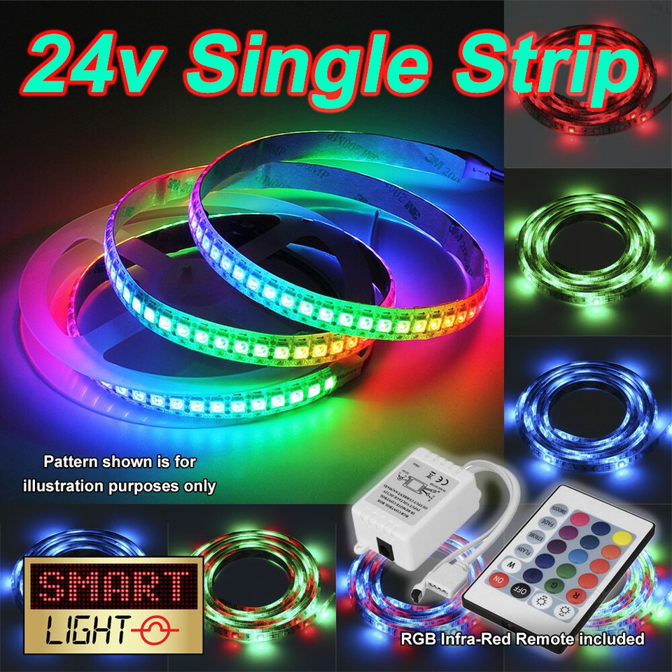 24V RGB+Cool/Warm White (RGBW/RGBWW) LED Strip Light Kitchen/Cabinet*1 ...