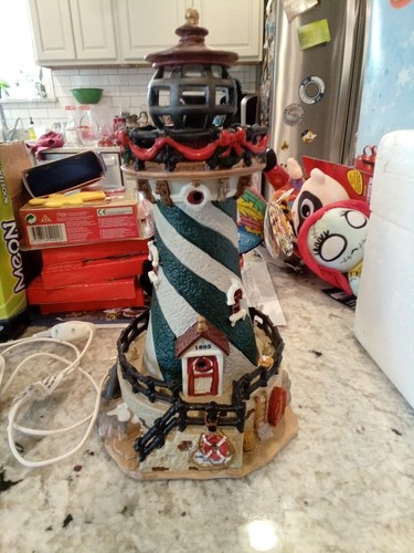 Lemax Carole Towne Collection Harbor Lighthouse The 2005 Collection | eBay