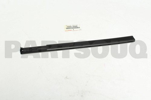 7555242040 Genuine Toyota MOULDING, ROOF DRIP SIDE FINISH, LH 75552 ...