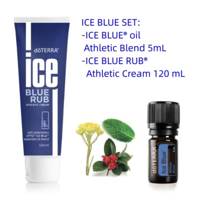 doterra ice blue rub 120ml ice blue 5ml options Genuine package Au Free ...