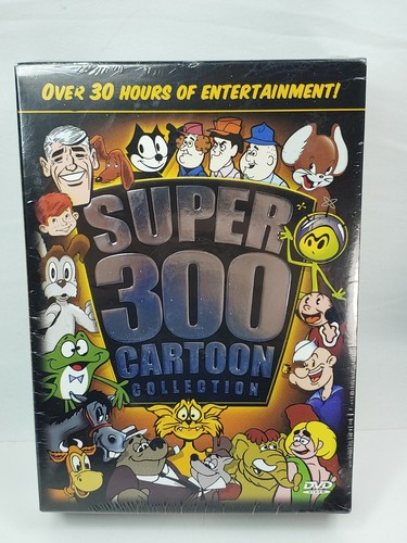 Super 300 Cartoon Collection DVD New 2 DVDS 683904888822| eBay