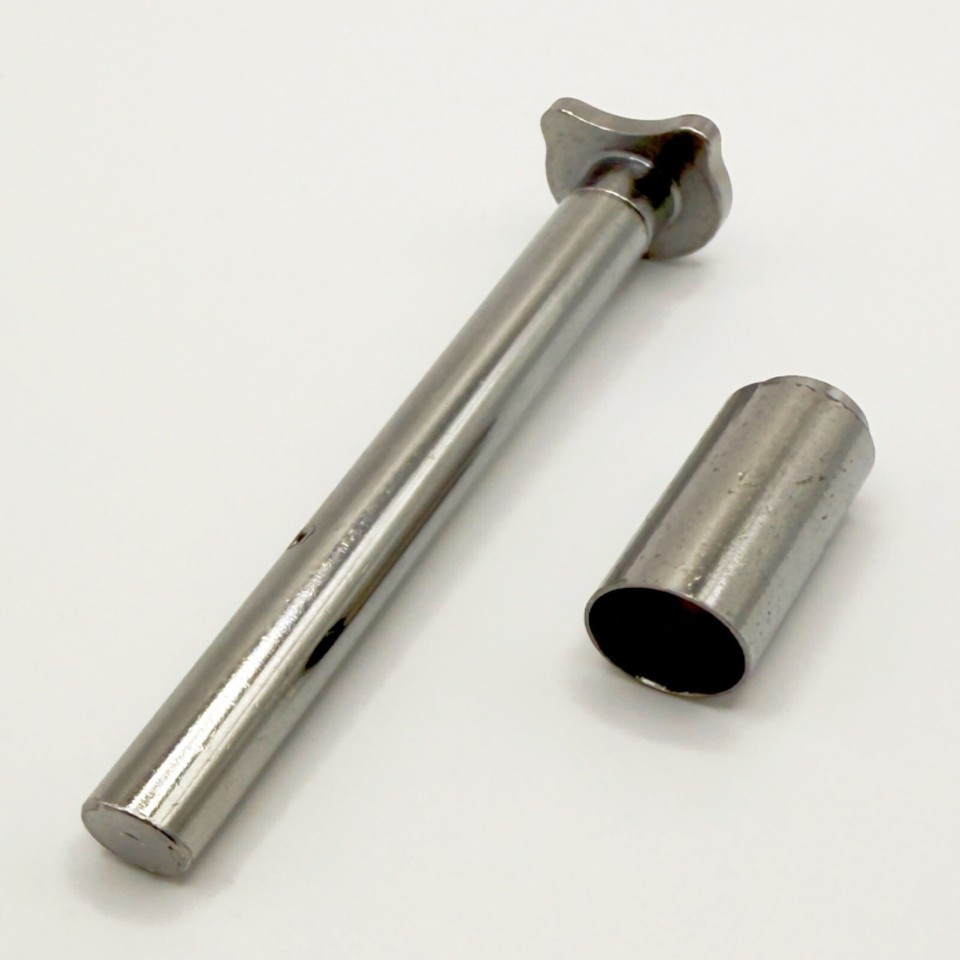 Guide Rod + plug kit for Standard Commander size 1911 Stainless Silver ...