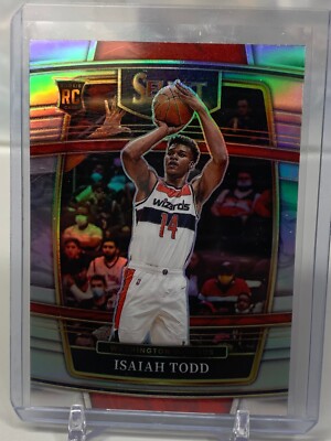2021-22 Select Basketball #65 ISAIAH TODD SILVER Concourse Prizm RC | eBay