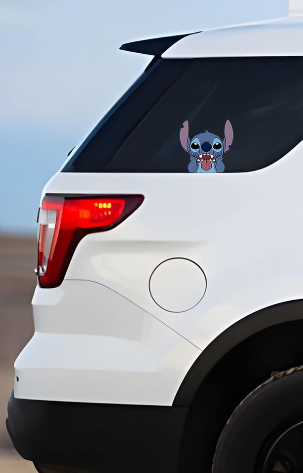 Koumyou-Stitch, Grimace Face,Vinyl Decal,Sticker for Cars,Windows ...