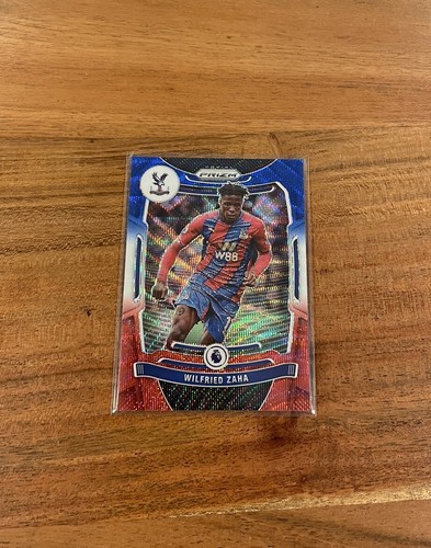 Wilfried Zaha 2021-22 Panini Prizm Premier EPL Red White Blue Prizm ...