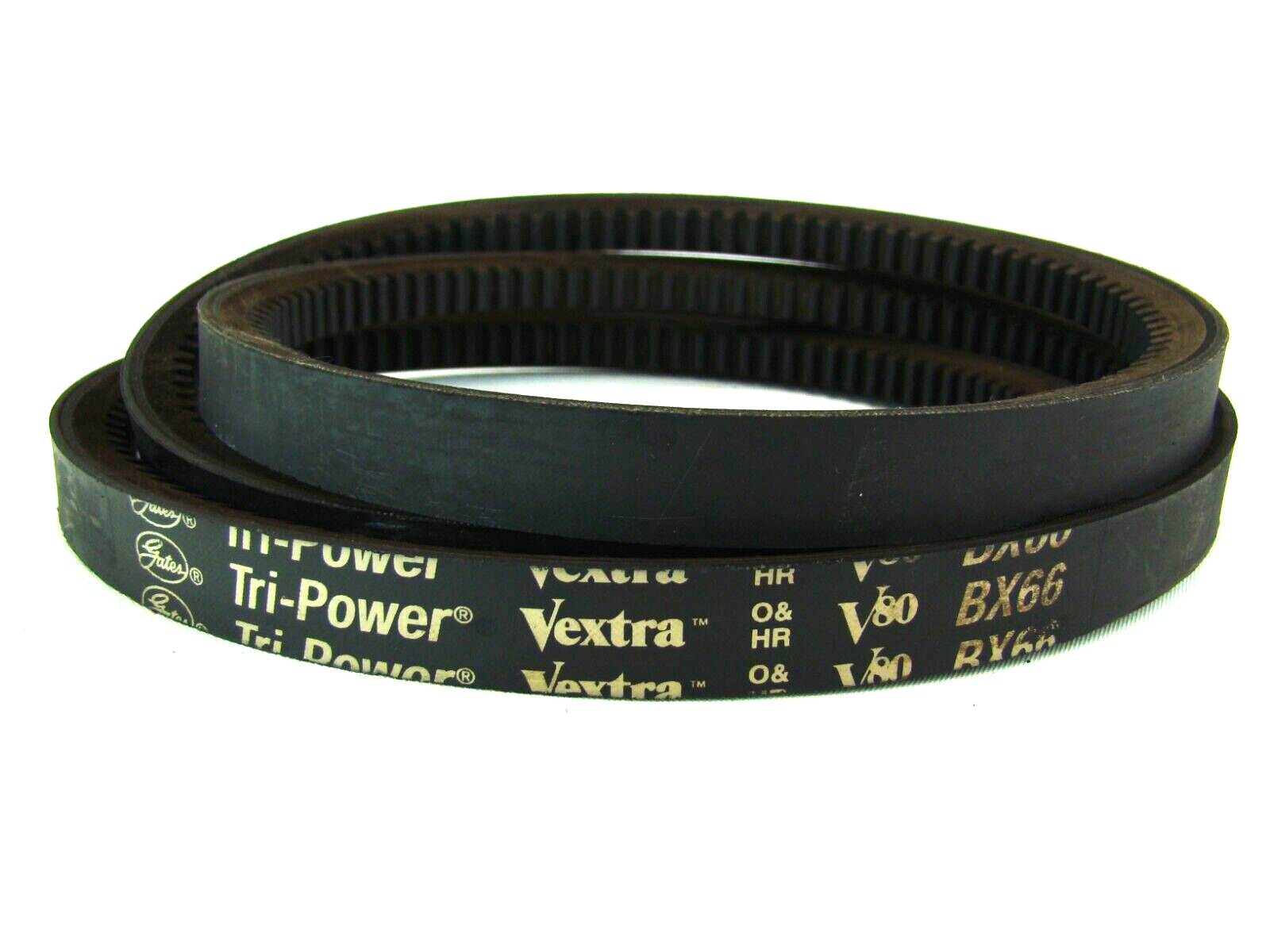 Gates BX66 Tri-Power Cogged V-Belt, 21/32" Width, 69" Outside Length | eBay